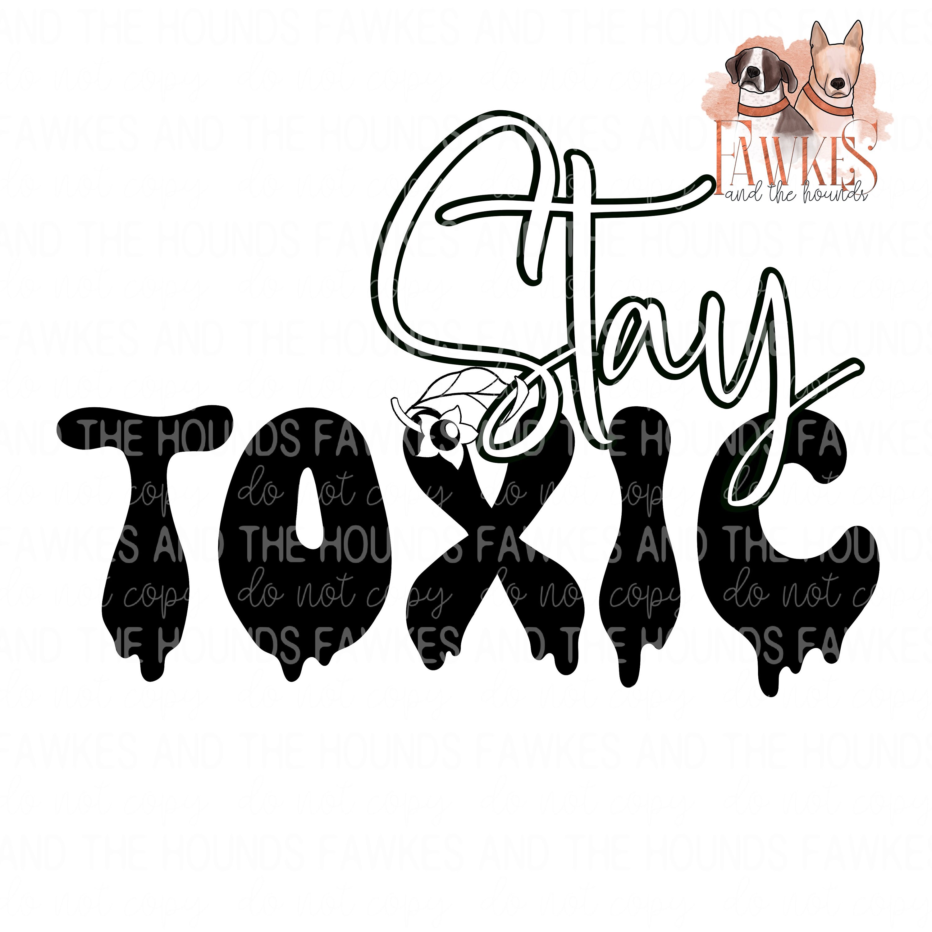 Stay Toxic Belladonna SVG and PNG - Etsy