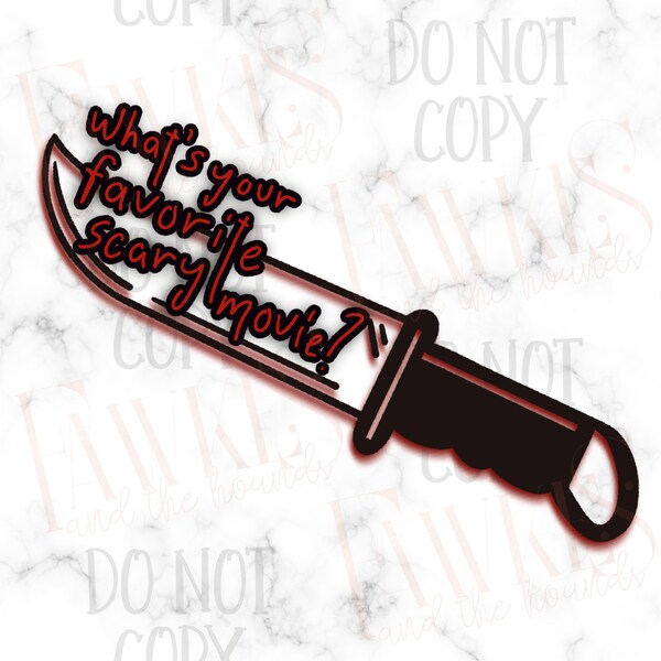 Scream Knife Png - Etsy
