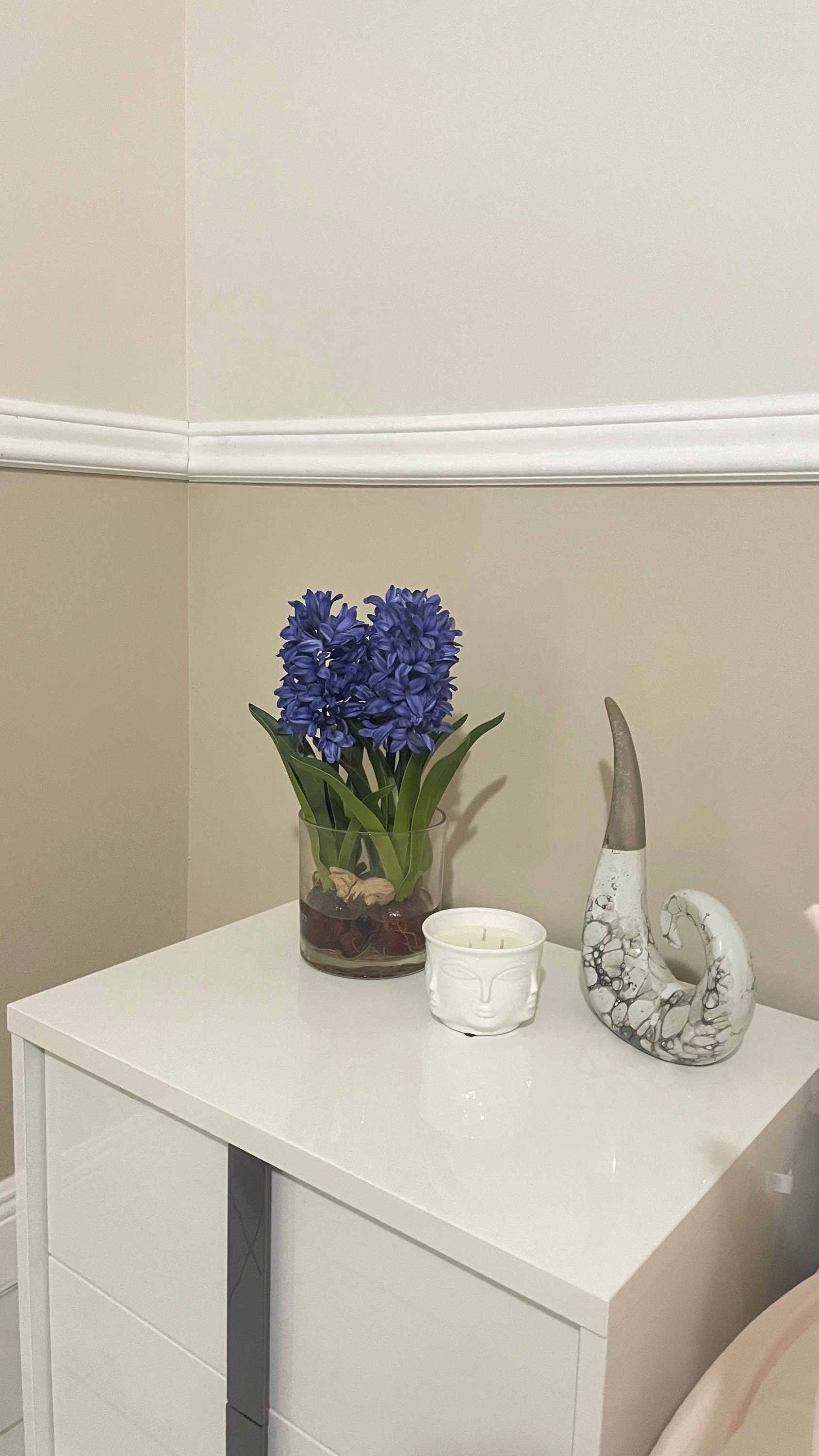 Silk Floral Hyacinths Arrangement/hyacinths Centerpiece/hyacinths/faux ...