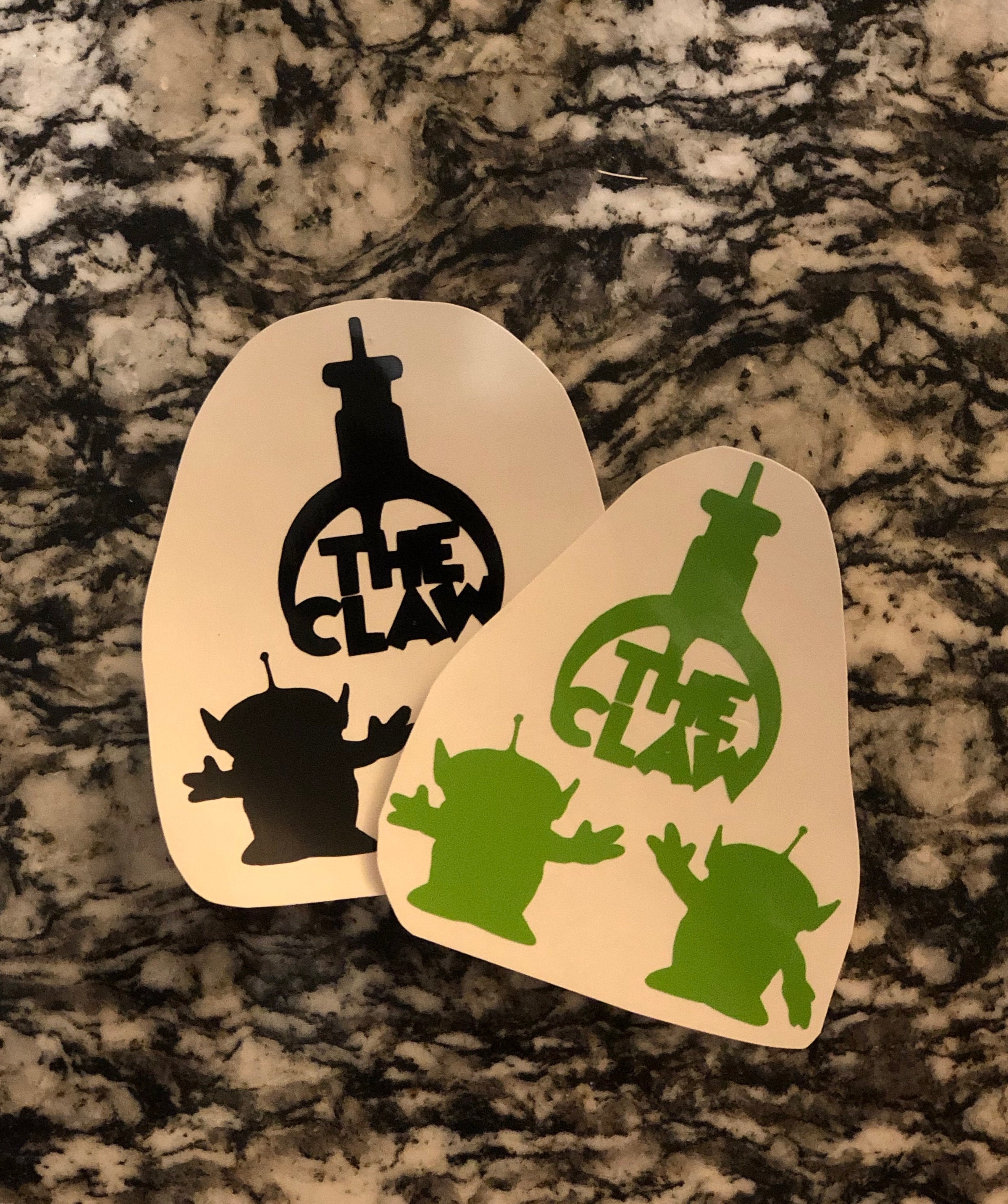 Disney Green Alien Claw Decal - Etsy