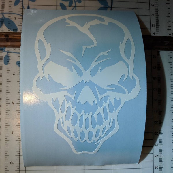 Skull Decal - Etsy