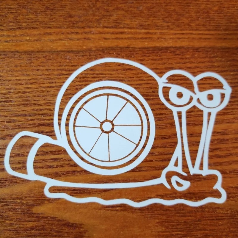 Snail Turbo Stickers - Etsy