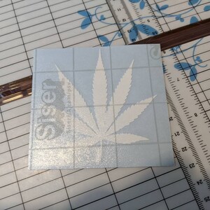 Weed Leaf Decal, Marijuana Decal, Weed Sticker, Laptop Decal, Laptop ...