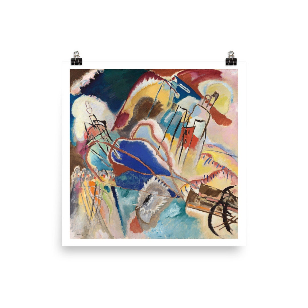 Vasily Kandinsky: Improvisation No. 30. Art Poster Print - Etsy