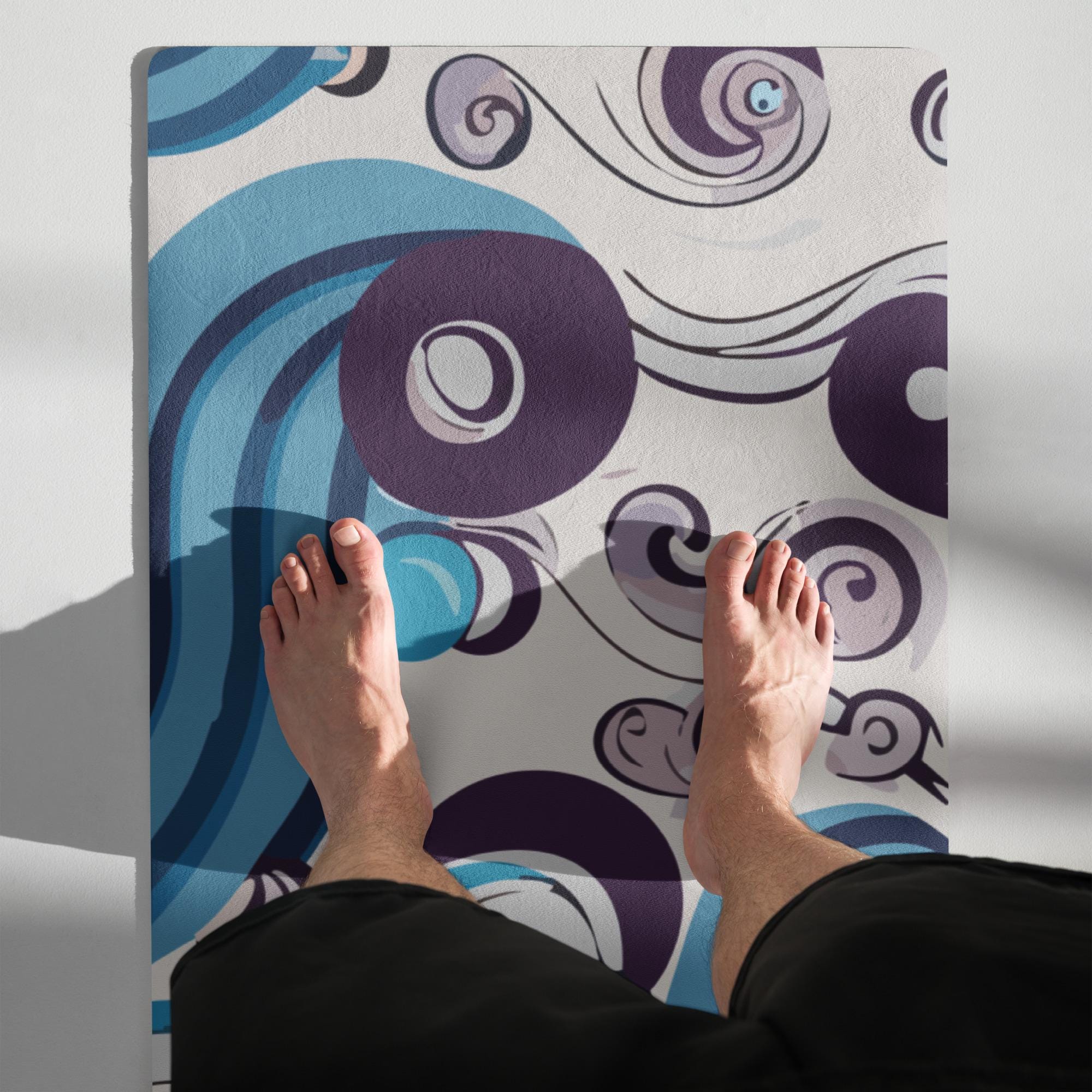 Wave Flow, Yoga Mat - Etsy