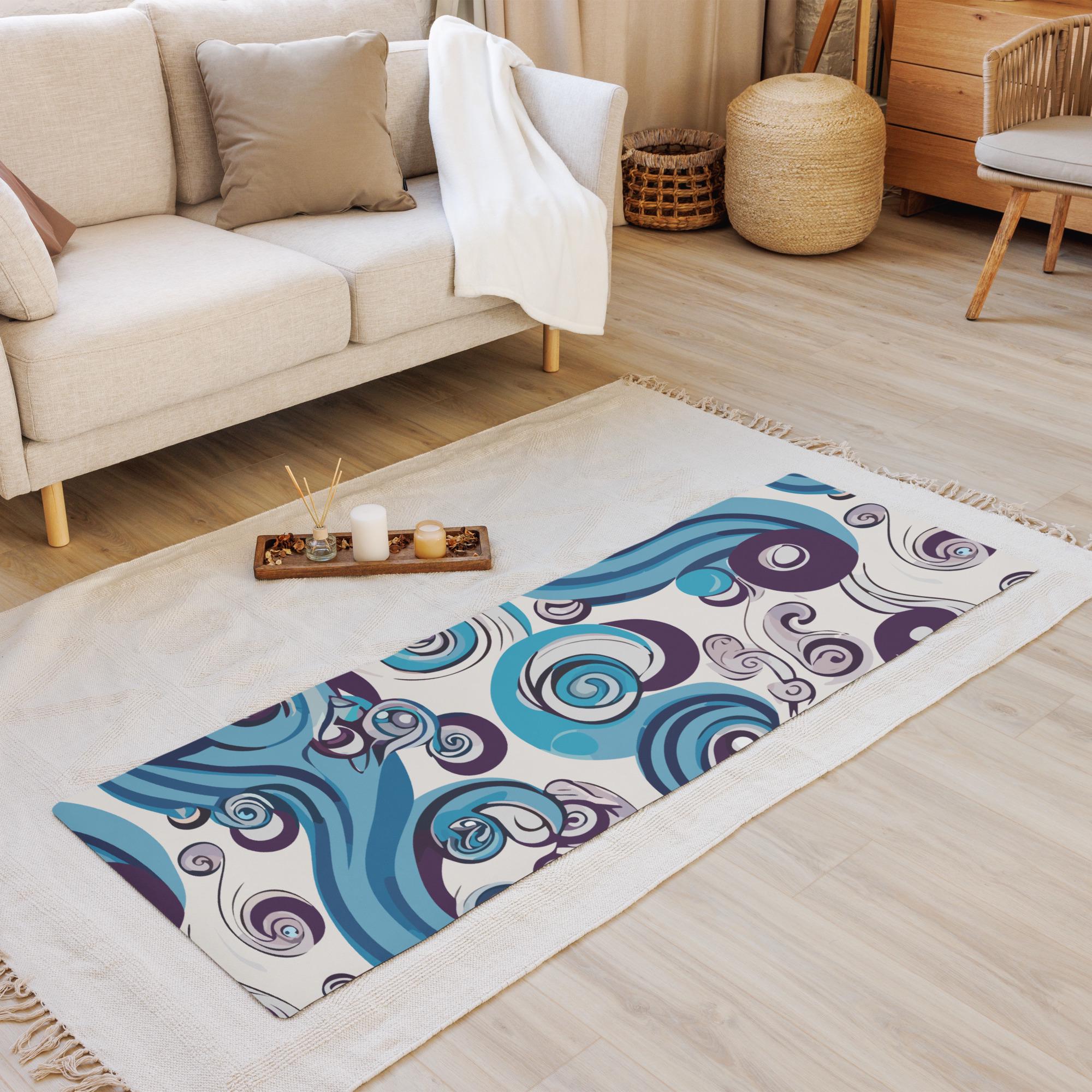 Wave Flow, Yoga Mat - Etsy