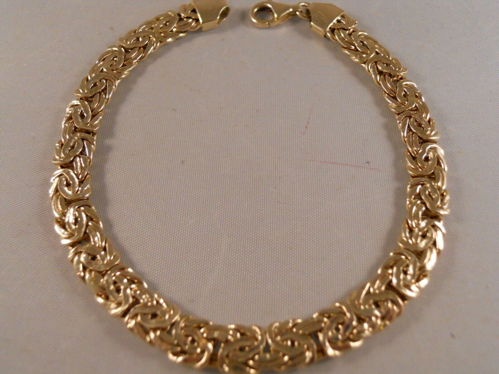 Heavy Ak Turkey 14k Yellow Gold Byzantine Woven Weave Chain - Etsy