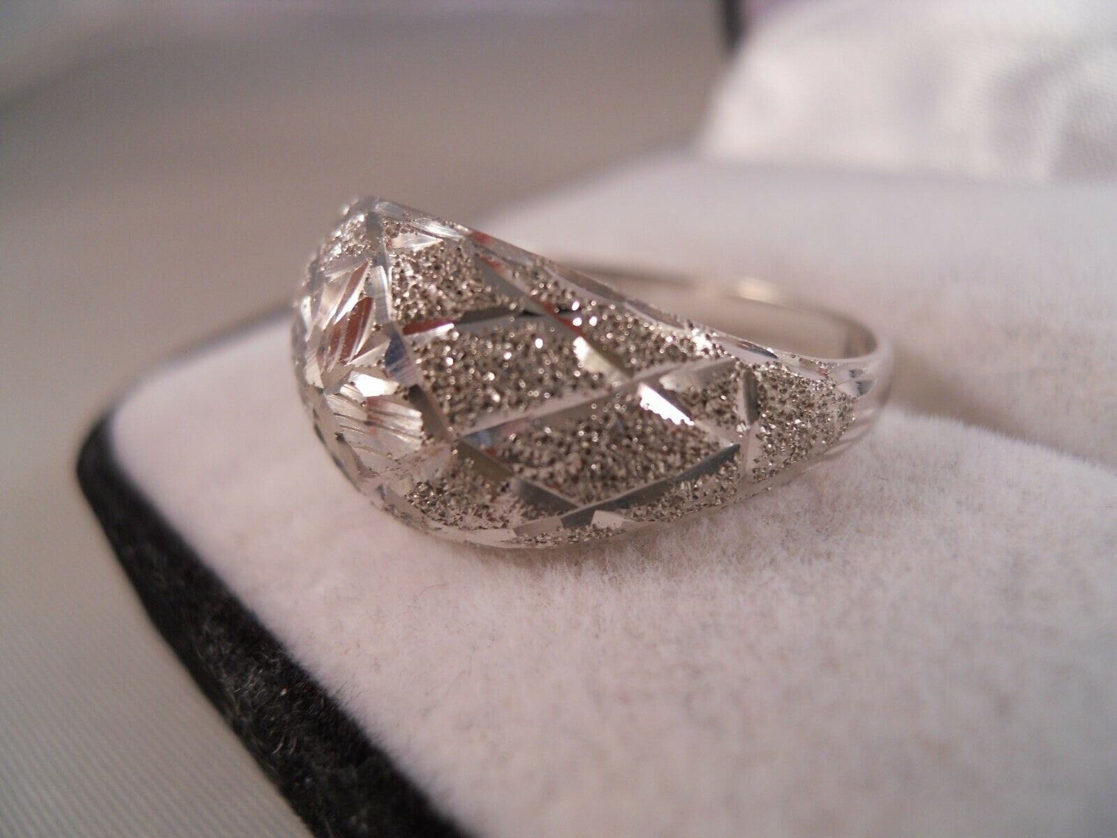 Designer Slc 18k White Gold Diamond Cut Flower Star Art Deco - Etsy