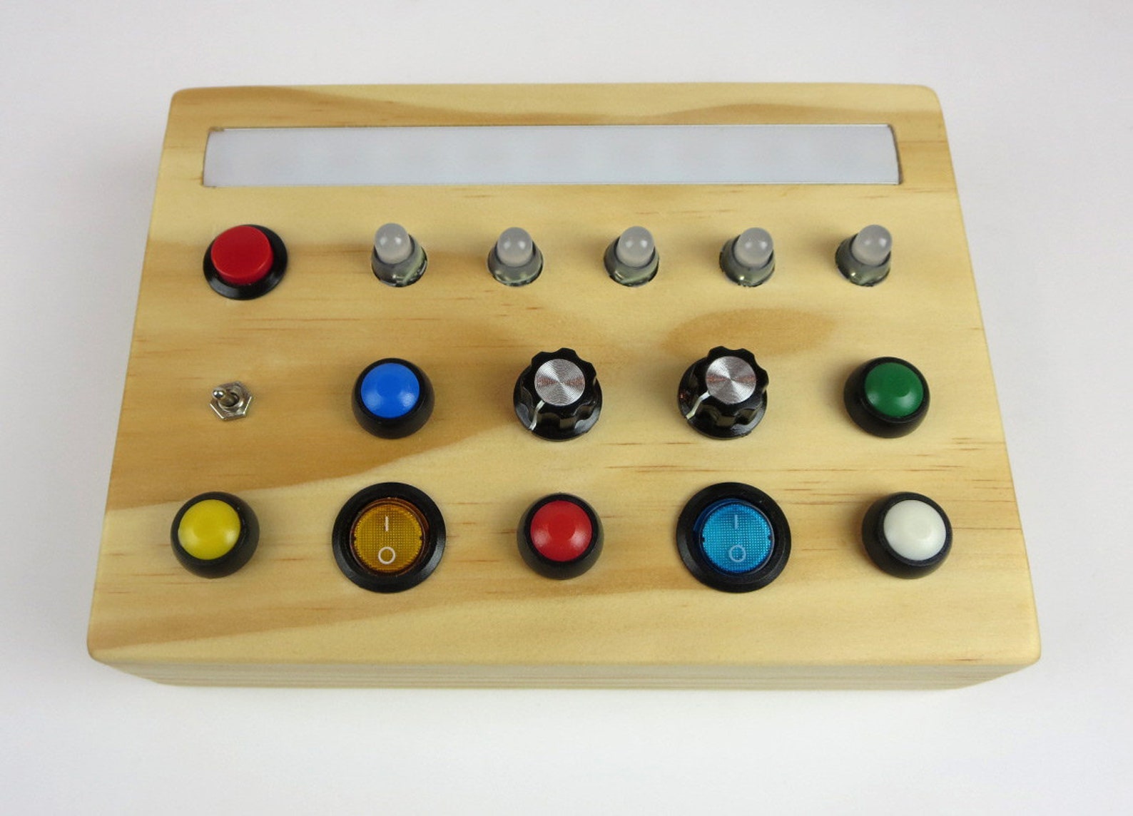 LED Busy Board Unique Sequences Solid Wood Wooden Busyboard - Etsy.de