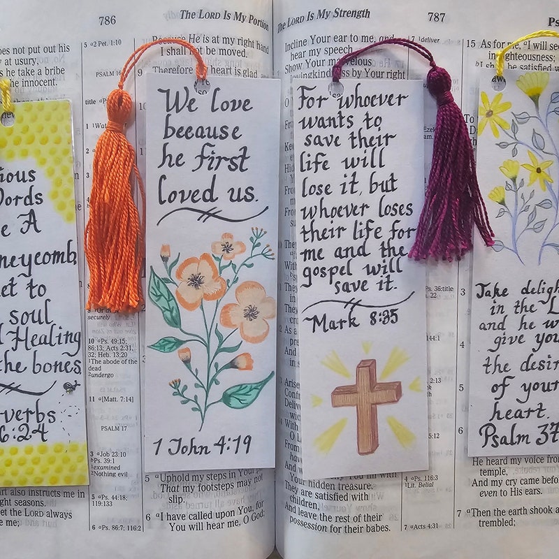 Bookmarks Handmade - Etsy