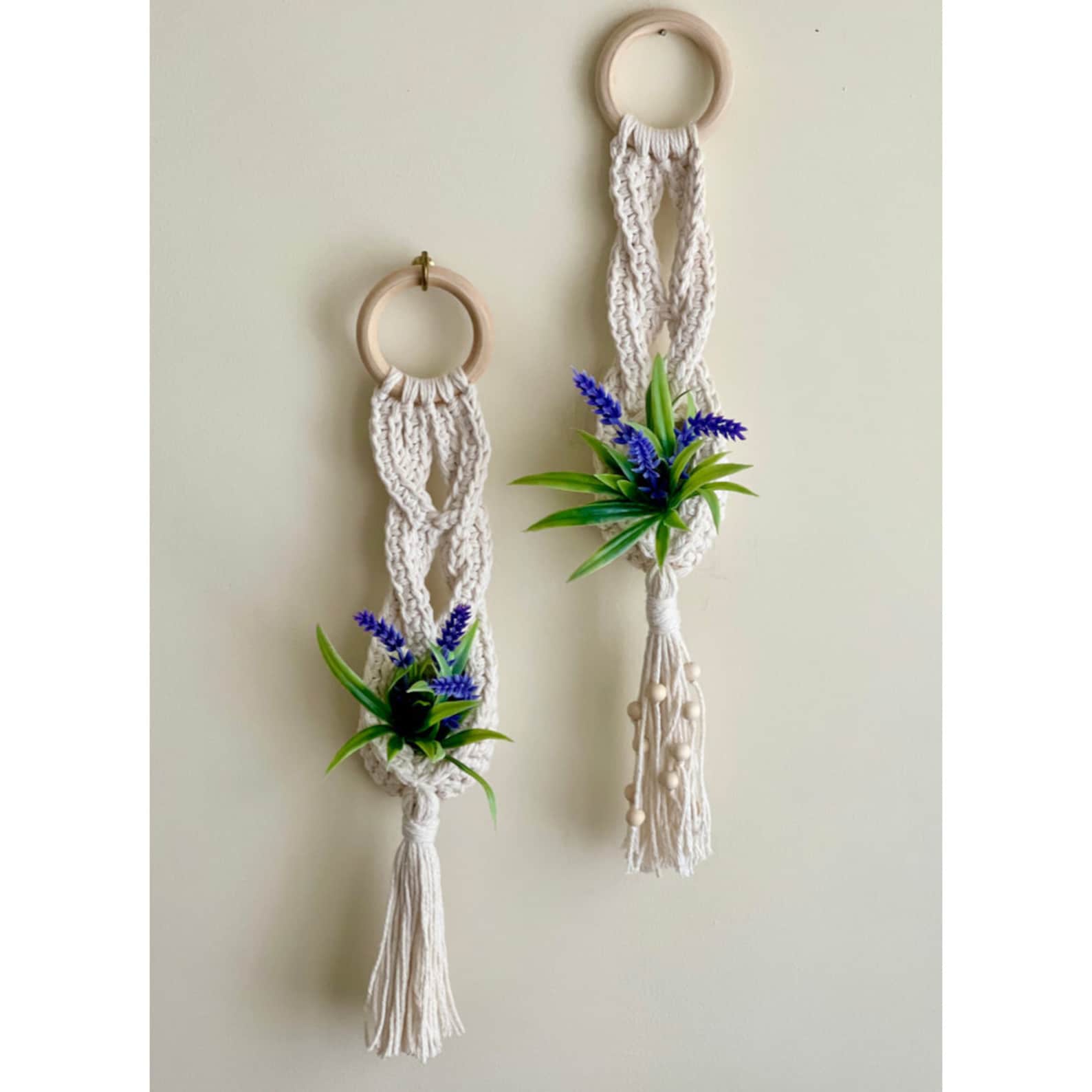 Macrochet Mini Plater PDF Pattern Only NOT a Finished | Etsy