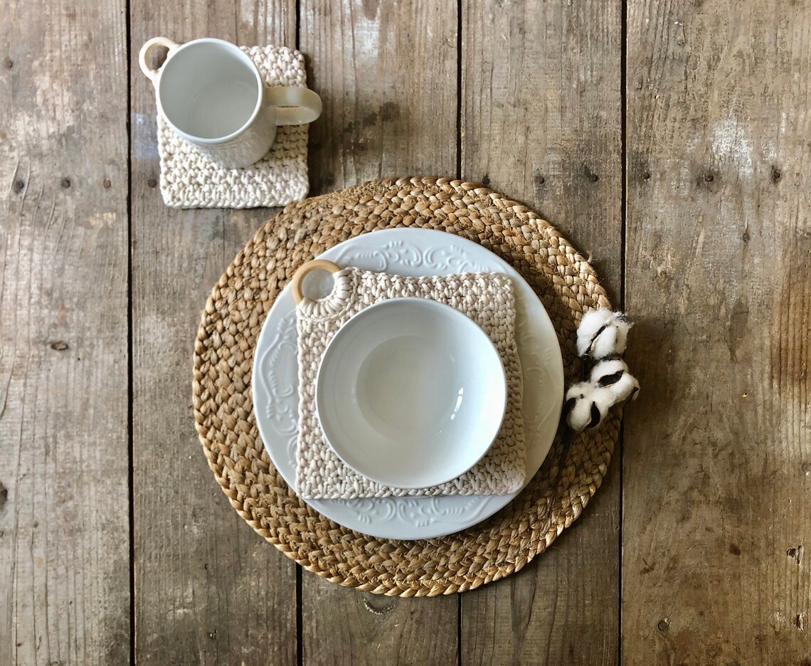 Trendy Trivet Set PDF File Only NOT a Finished Product - Etsy