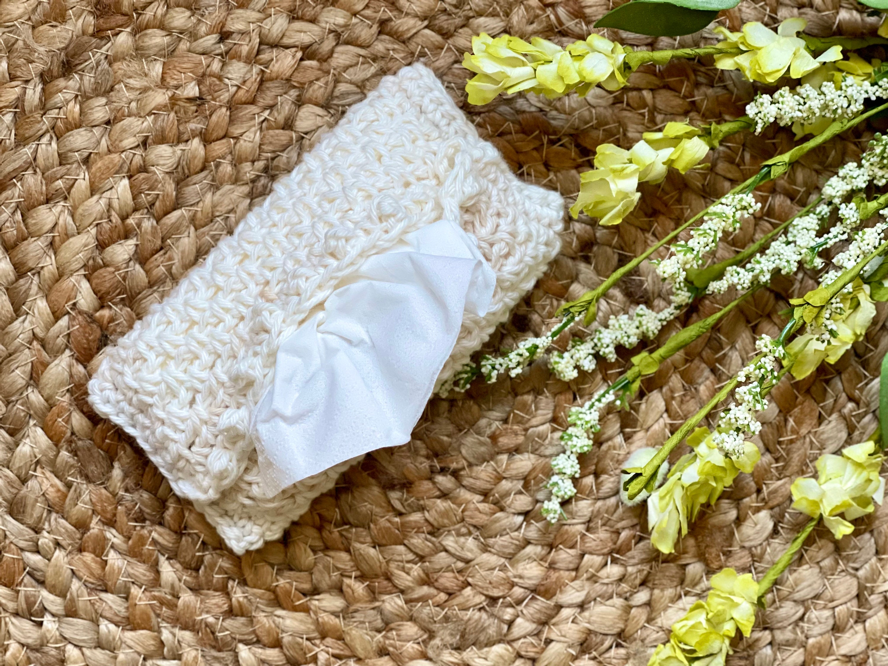 Macrochet Tissue Pouch PDF Digital Pattern Only NOT a | Etsy