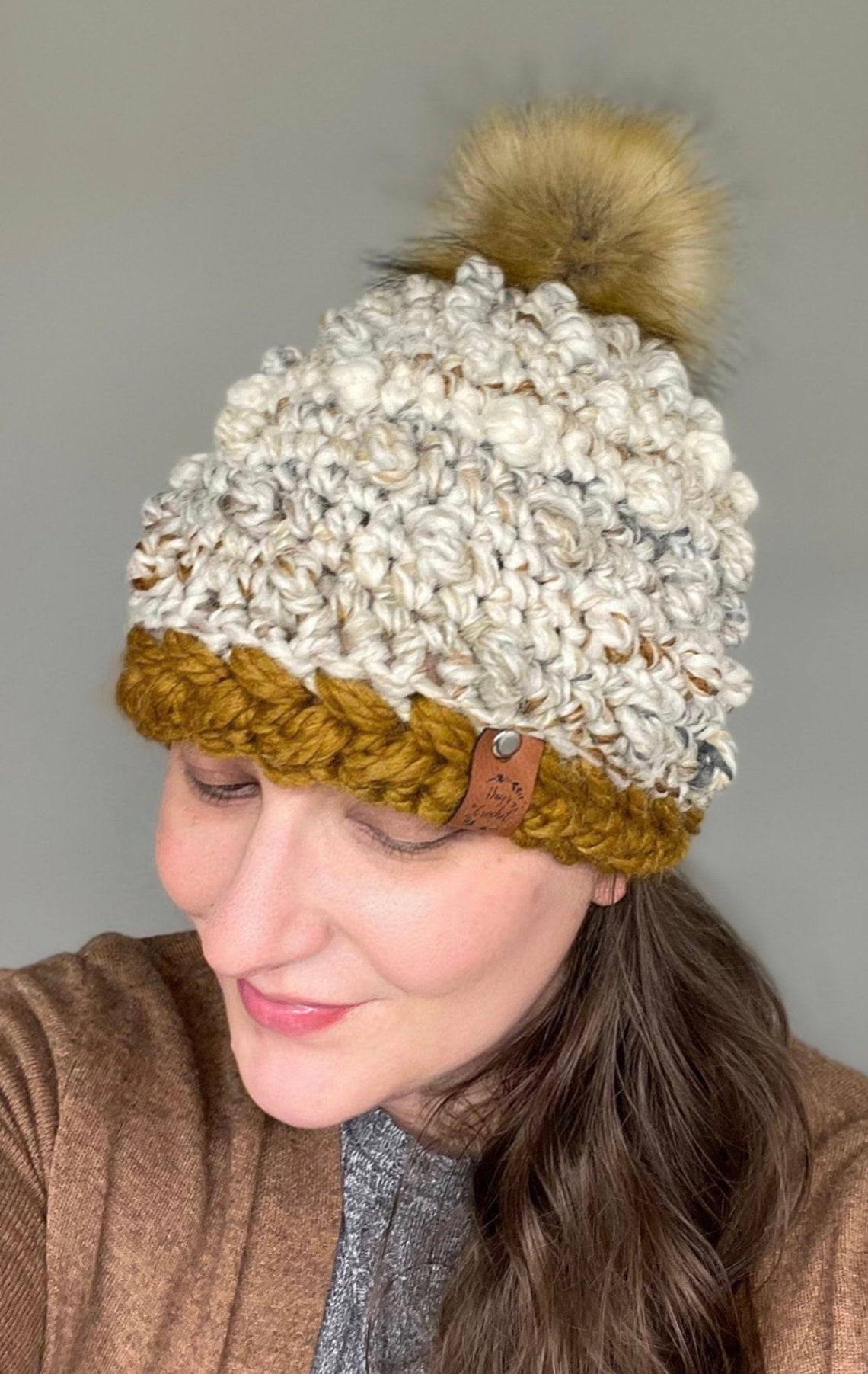 Tapioca Toque digital PDF Pattern Only NOT a Finished | Etsy