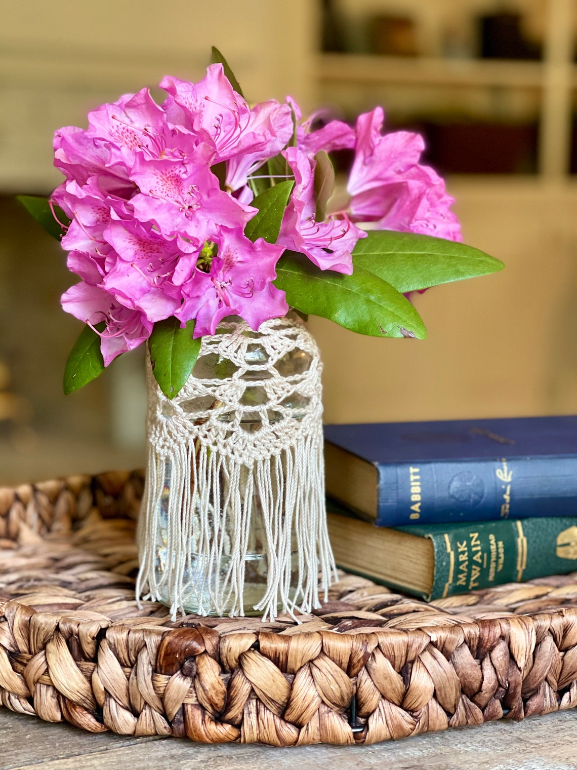 Boho Jar Covers pdf Pattern Only NOT a Finished Product | Etsy