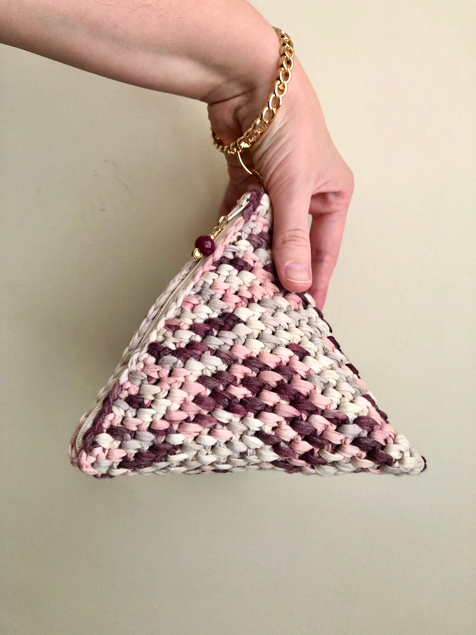 Pyramid Bag PDF Pattern Only NOT a Finished Product - Etsy