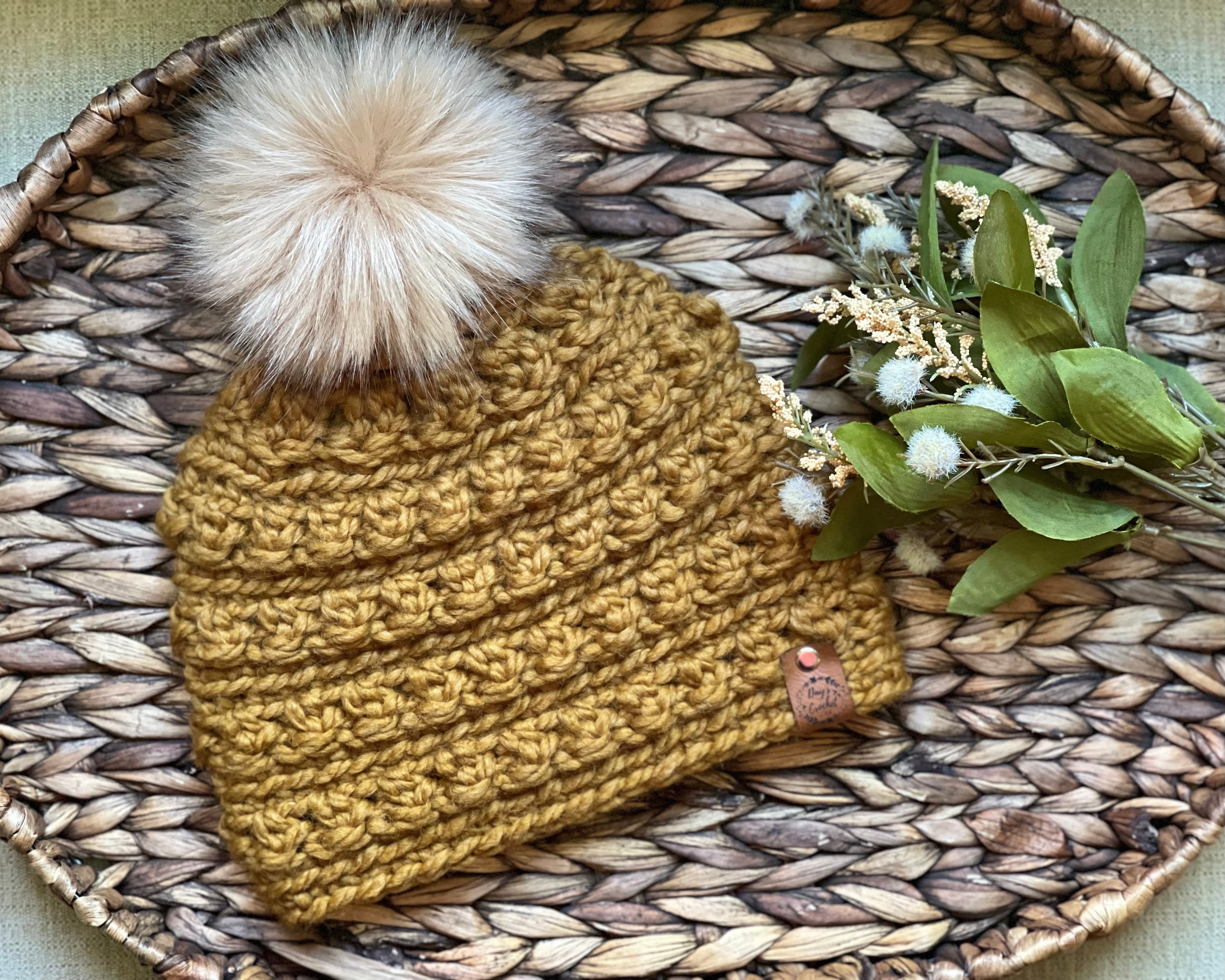 The Baelynn Beanie, **PDF Crochet Pattern Only, NOT a Finished Product ...