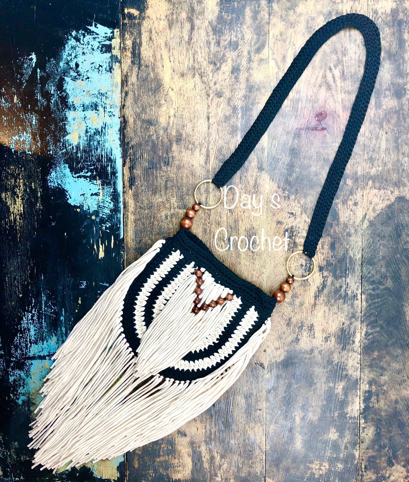 Beaded Boho Bag Pattern PDF Pattern Only Not a Finished | Etsy