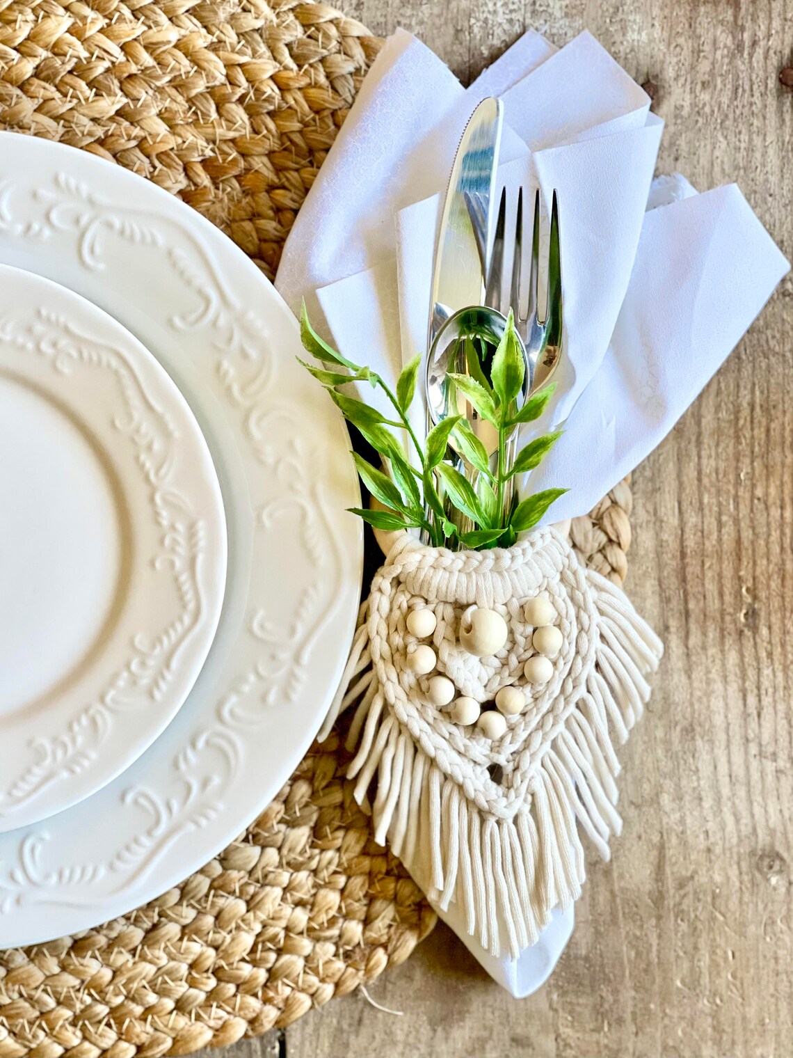 The Boho Napkin Ring PDF Pattern Only NOT a Finished - Etsy