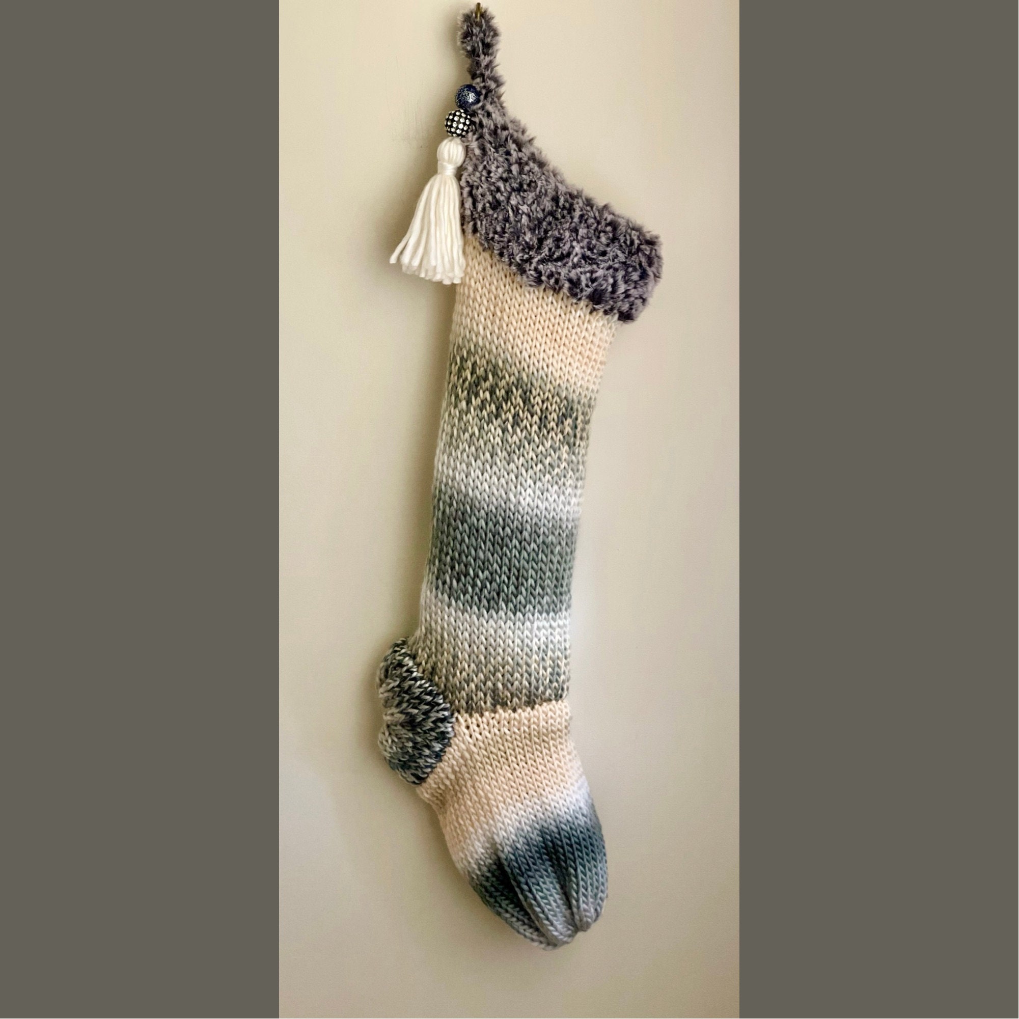 Knitting Machine 46 Pin Christmas Stocking Pattern PDF - Etsy