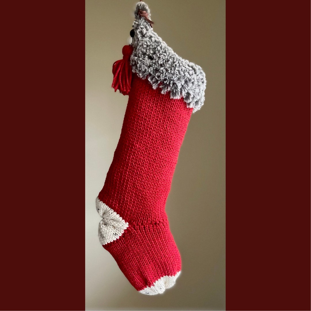 Knitting Machine 46 Pin Christmas Stocking Pattern, PDF Pattern Only ...