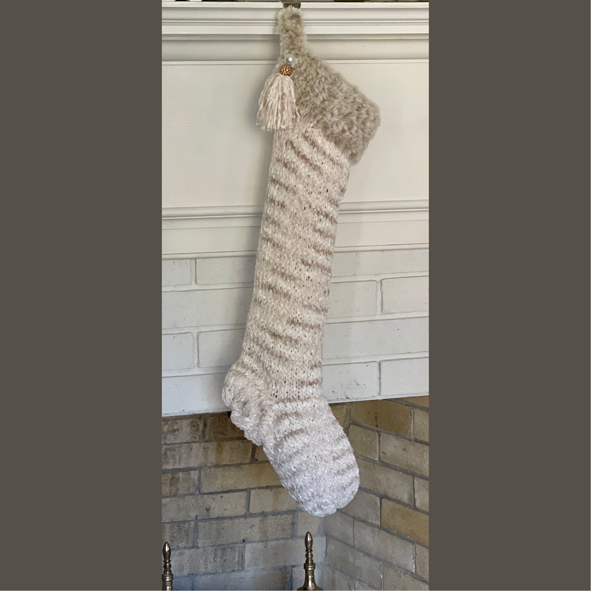 Knitting Machine 46 Pin Christmas Stocking Pattern PDF - Etsy
