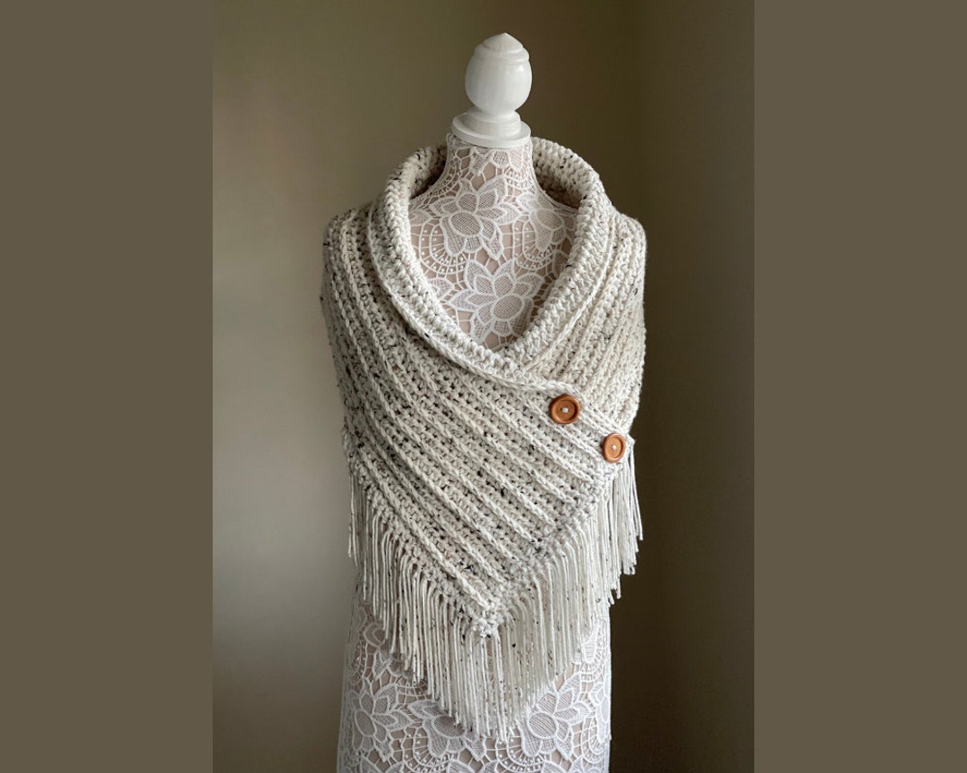 Furrow Fringe Scarf, **PDF Digital Pattern, NOT a Finished Product ...