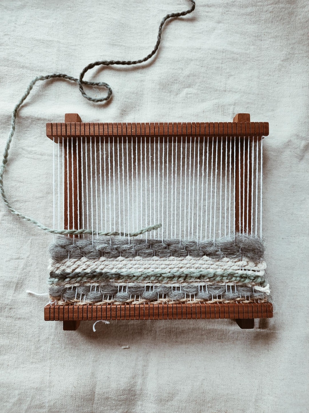 Mini Portable Weaving Loom - Etsy