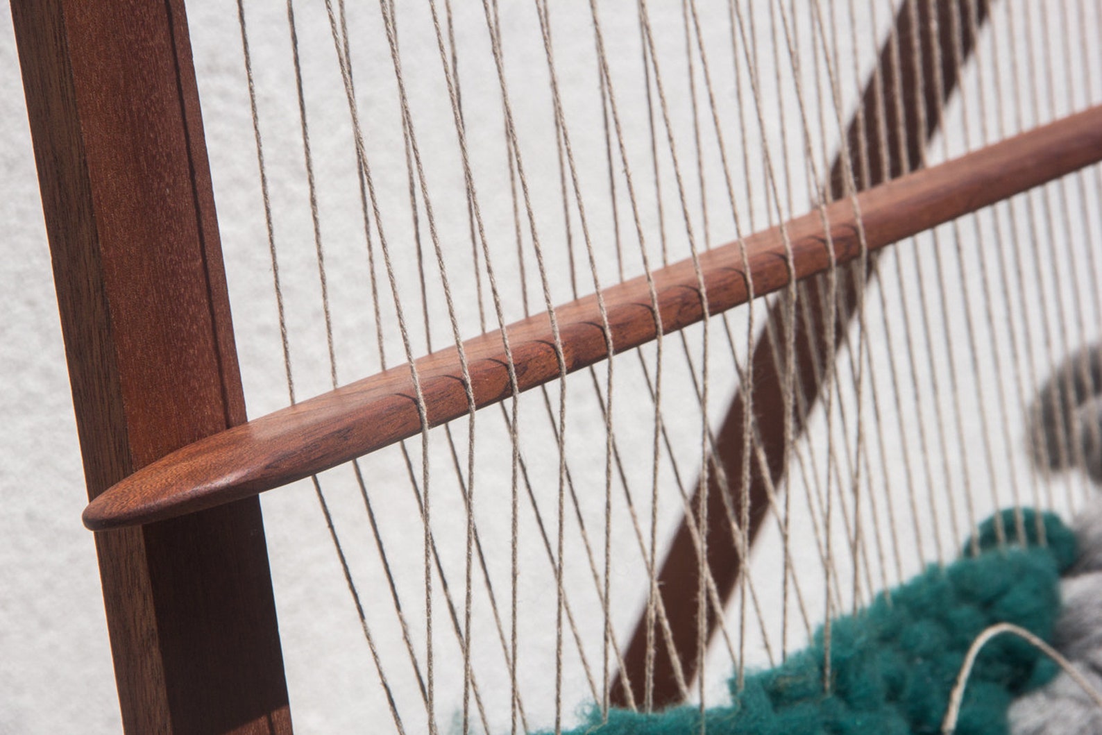 Weaving Shed Stick Handmade With Reused Solid Wood - Etsy