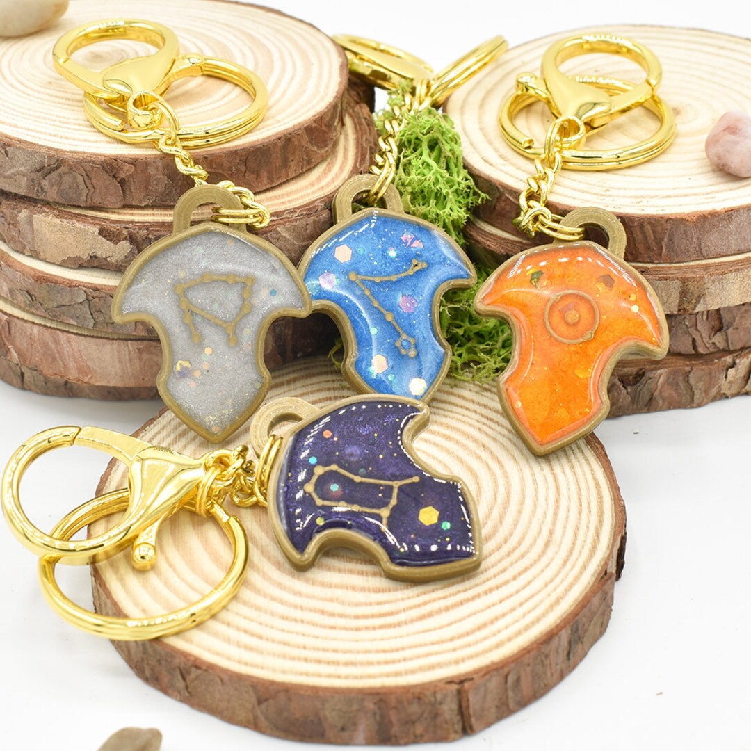 FFXIV Constellation Stones Keychain Final Fantasy XIV, Ascians FF14 ...