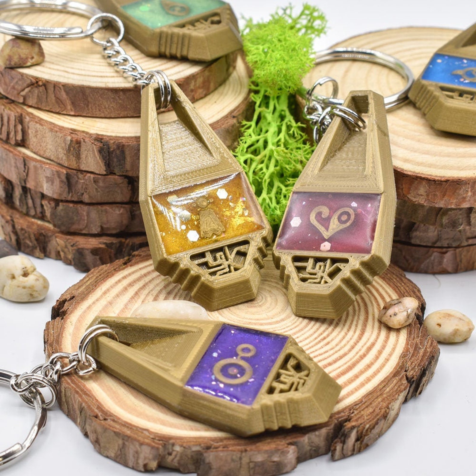 Digimon Crest Keychain From Digimon Adventure Made With 3d | Etsy