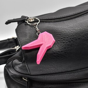 D.va Pendant Keychain Overwatch 3d Print Keyring Gold Pink Geek Gamer ...