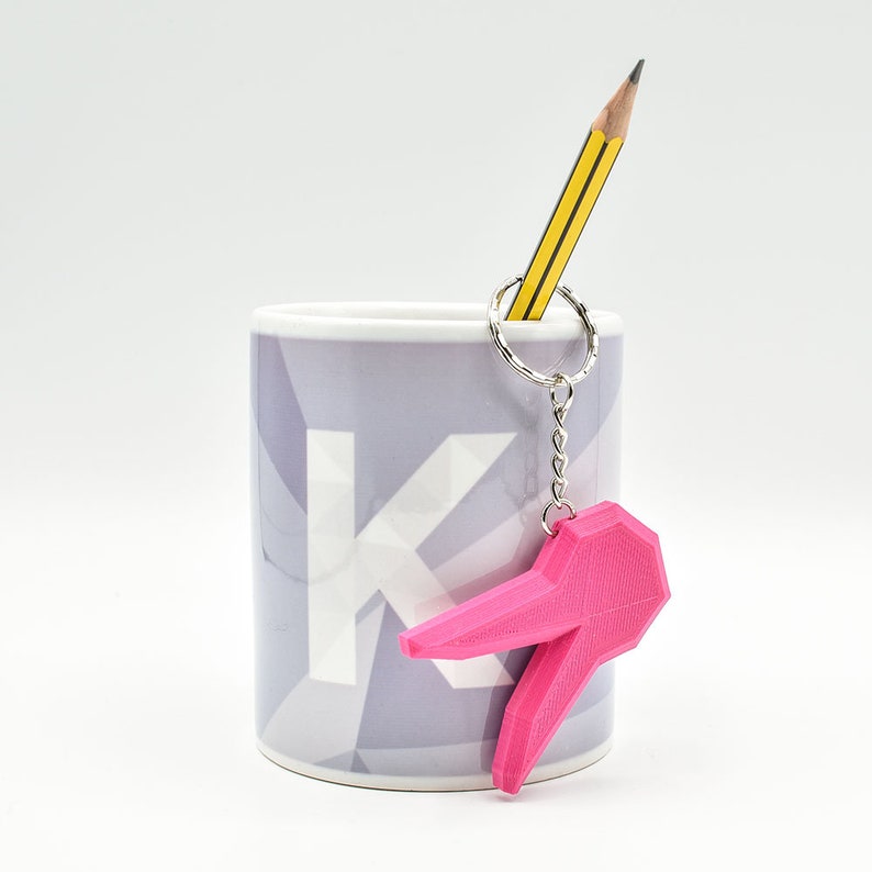 D.va Pendant Keychain Overwatch 3d Print Keyring Gold | Etsy