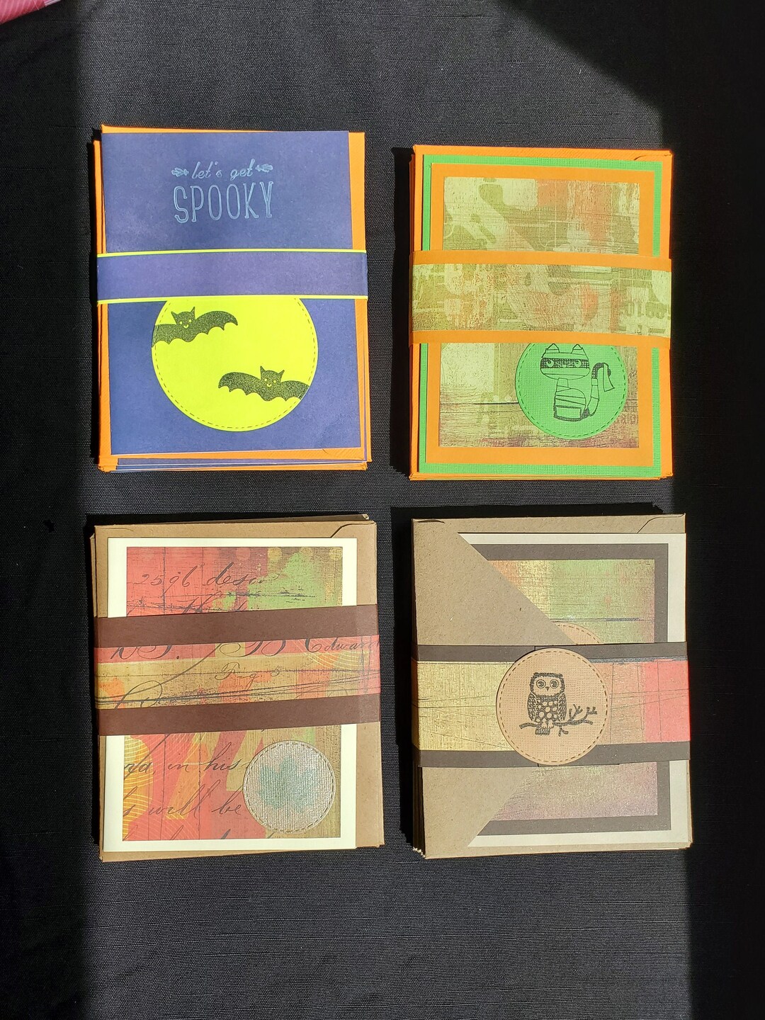 Set of 6 Themed Note Cards A2 Size - Etsy