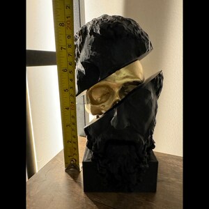 3D Printed Abstract Sculpture of Socrates Home Decor Artistic Table or ...