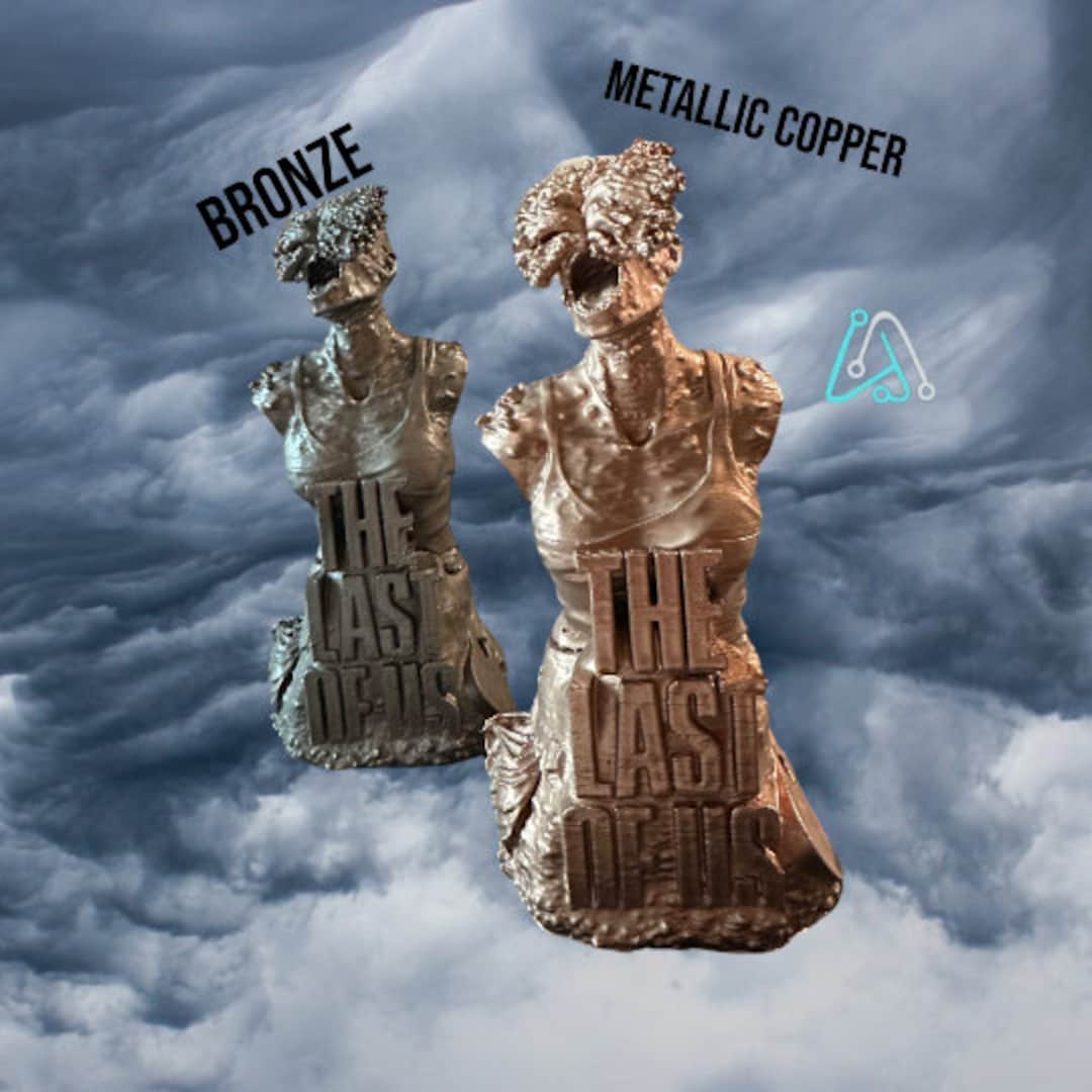 3D Printed TLOU the Last of Us Clicker Bust Decor Gift Piece - Etsy