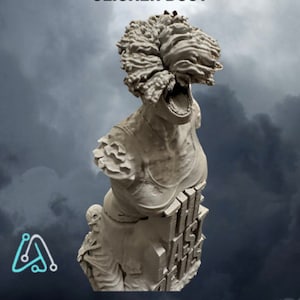 3D Printed TLOU the Last of Us Clicker Bust Decor Gift Piece - Etsy