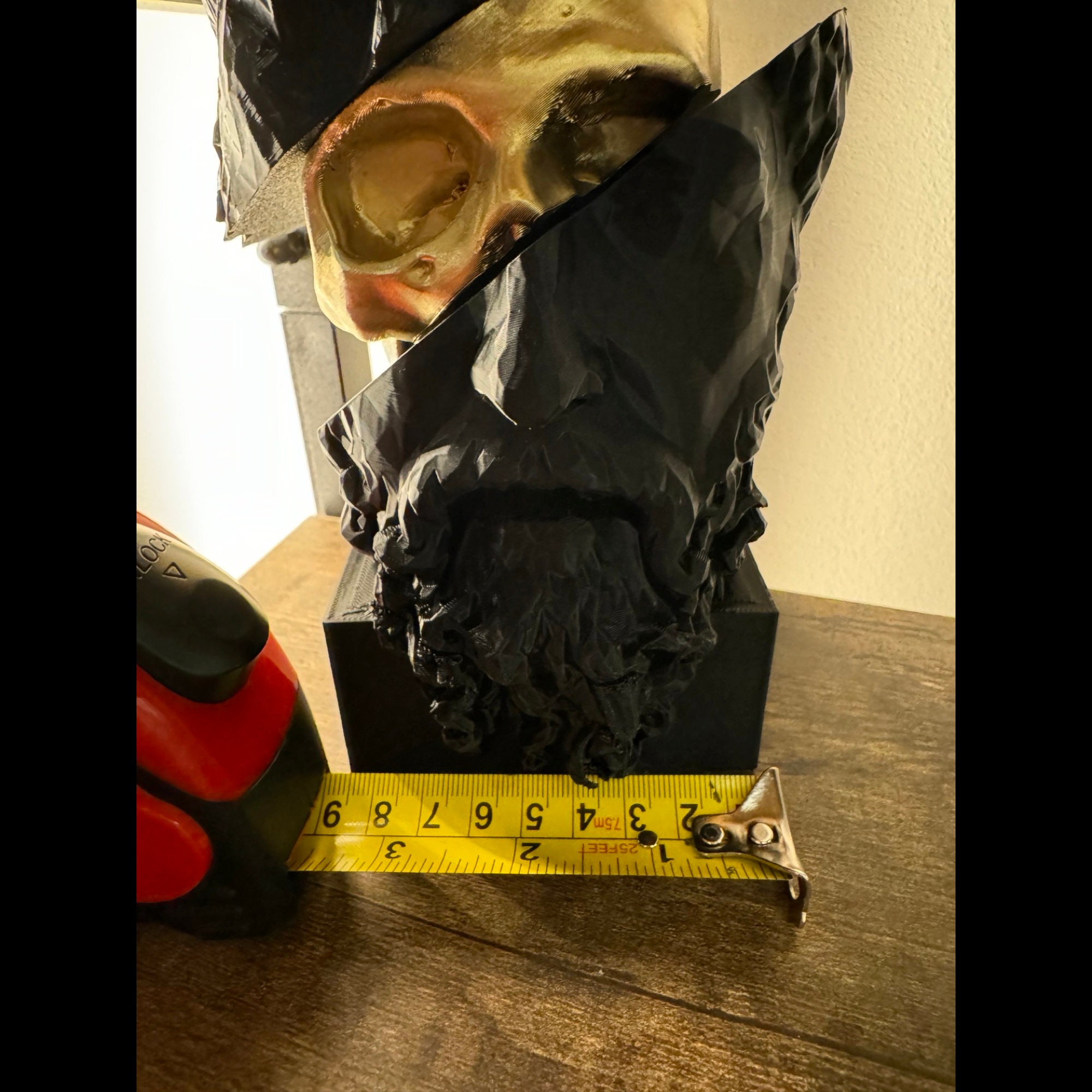 3D Printed Abstract Sculpture of Socrates Home Decor Artistic Table or ...