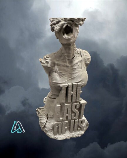 3D Printed TLOU the Last of Us Clicker Bust Decor Gift Piece - Etsy