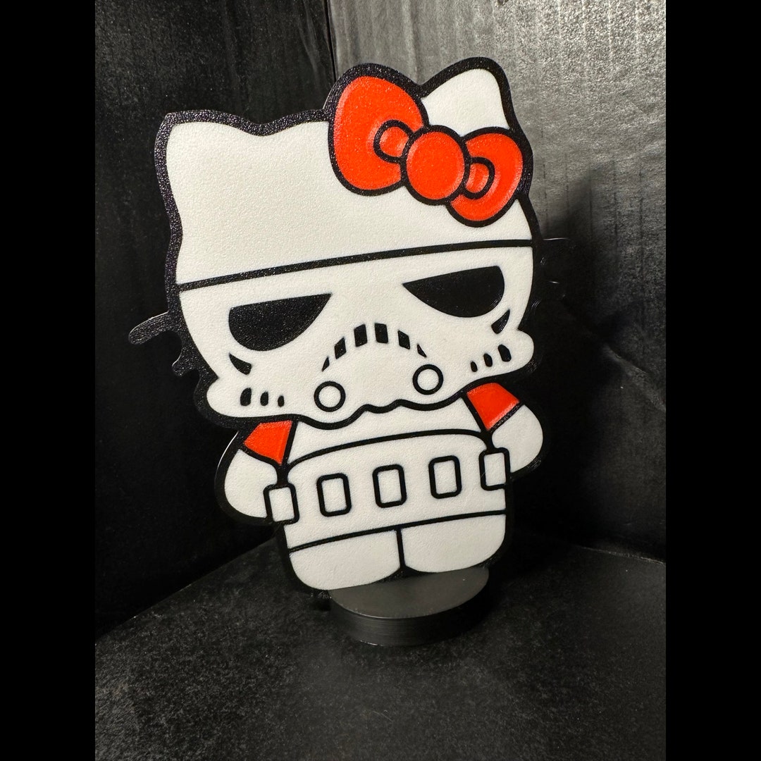 Hello Stormtrooper Desk Buddy - Star Wars Themed Figurine - Etsy