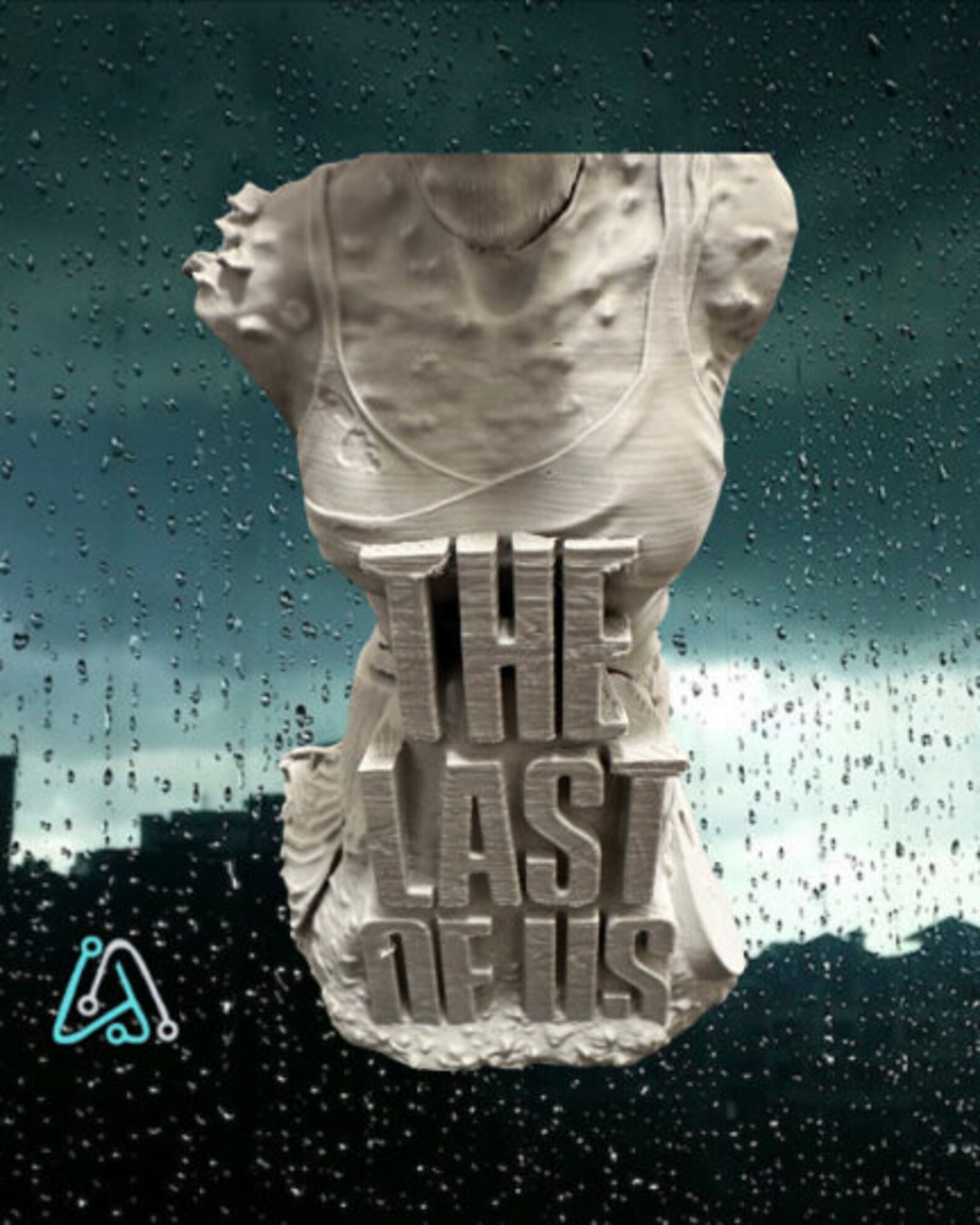 3D Printed TLOU the Last of Us Clicker Bust Decor Gift Piece - Etsy