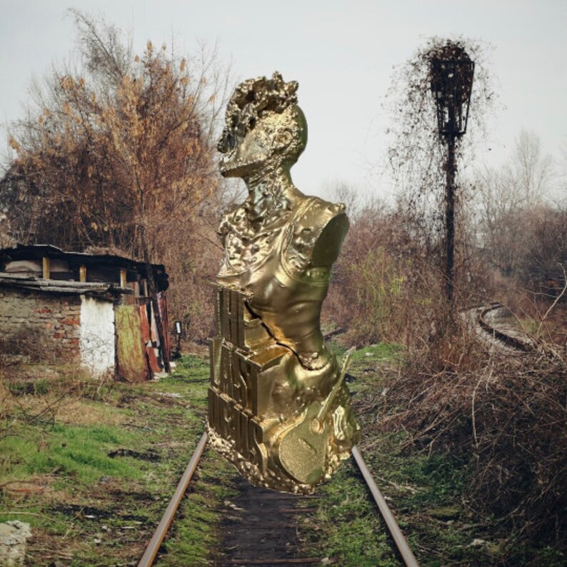 3D Printed TLOU the Last of Us Clicker Bust Decor Gift Piece - Etsy