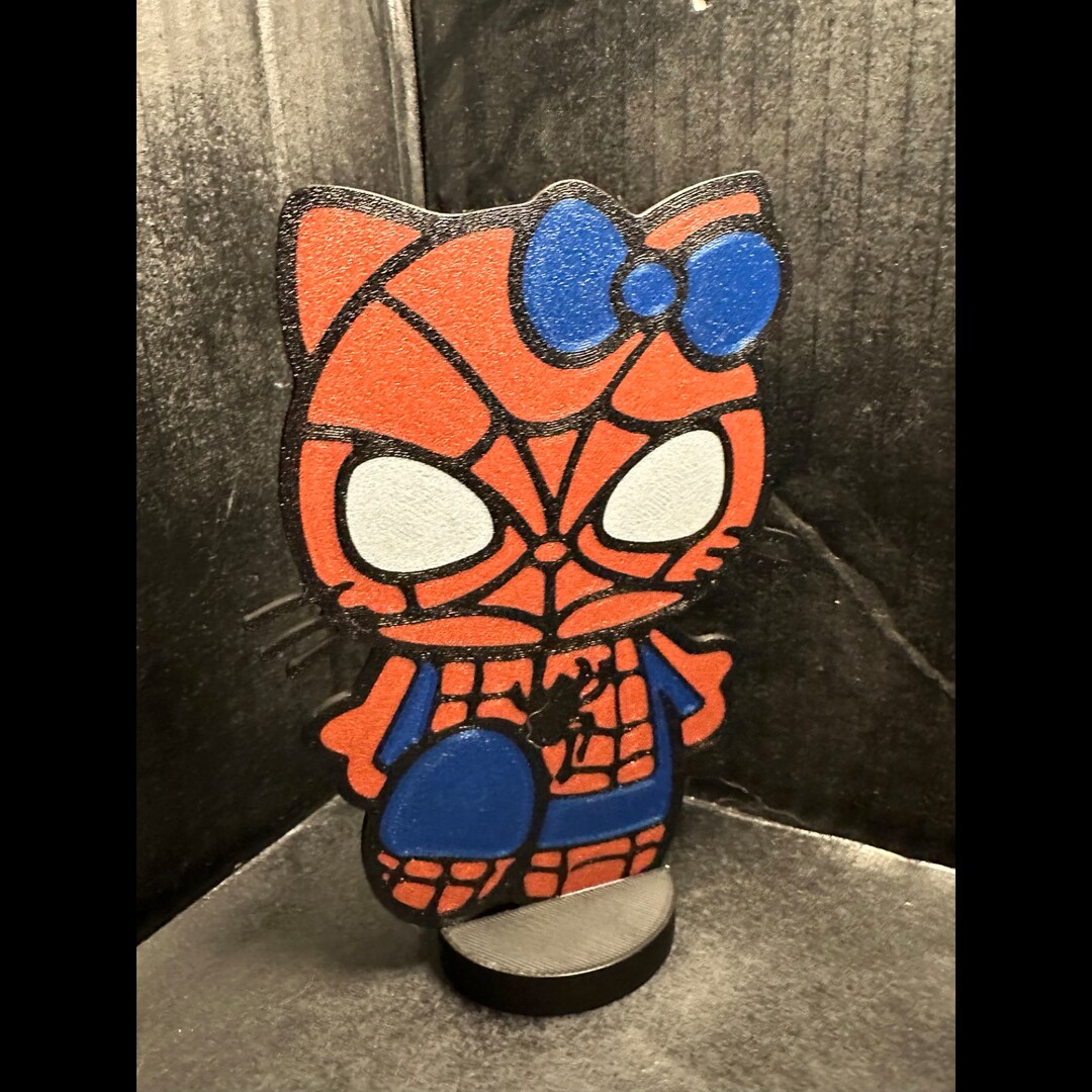3D Printed Hello Spidey Desk Buddy Special Edition - Etsy