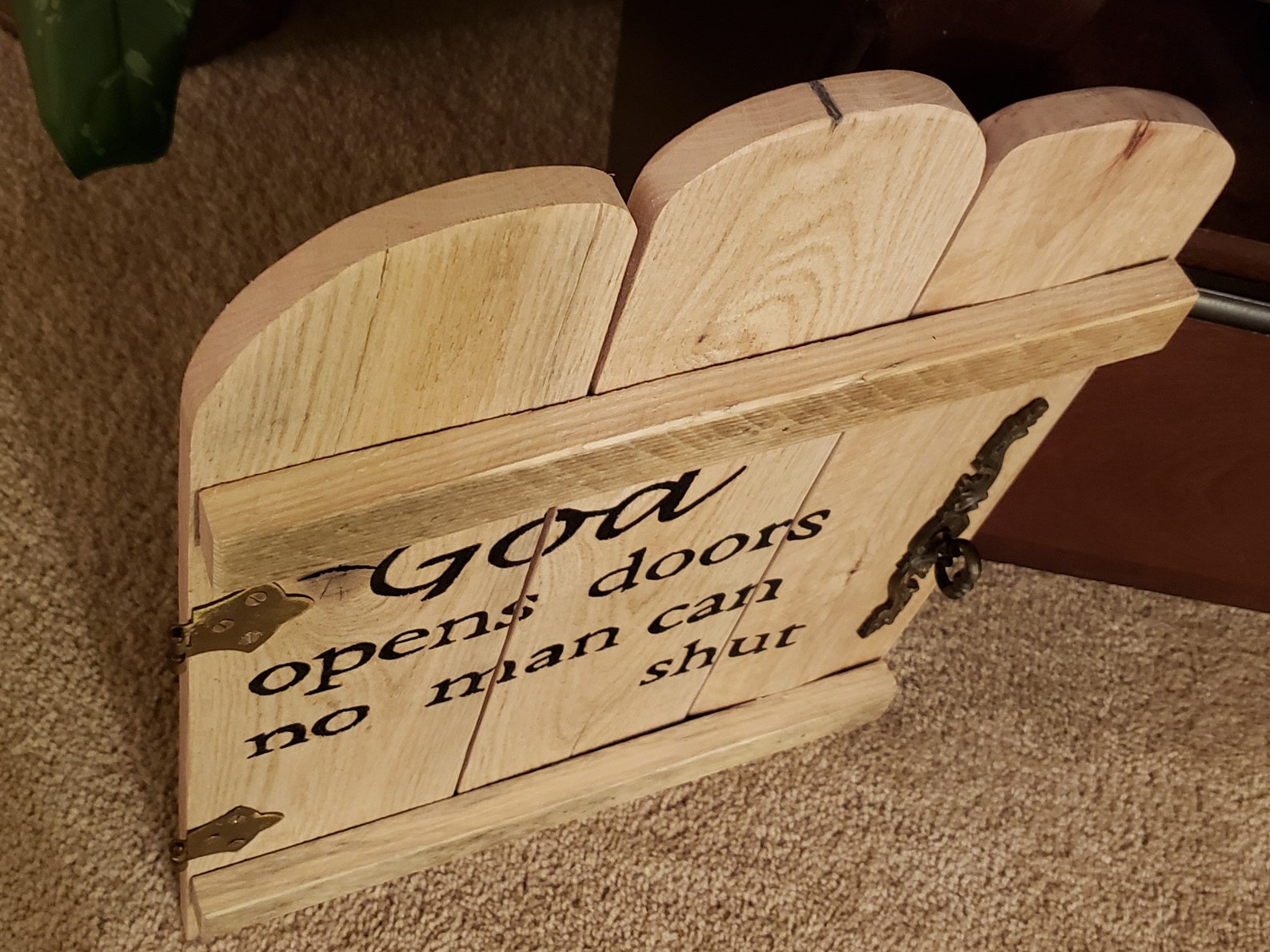 Pallet Wood Faux Door - Etsy