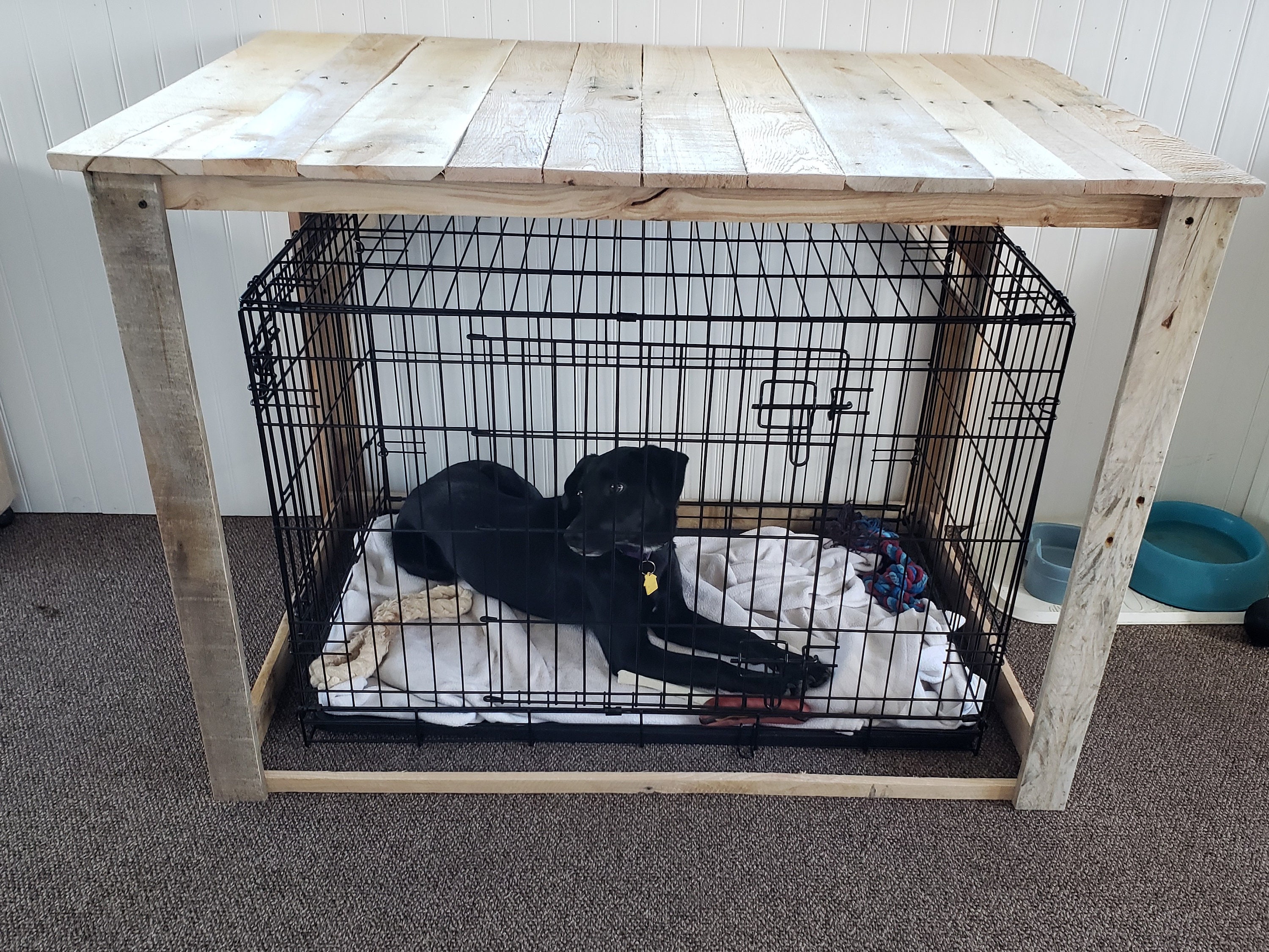 Dog Cage Cover Table - Custom - Etsy