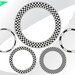 Checkered Circle Svg – Checkered Pattern Svg – Checkered Frame Svg ...