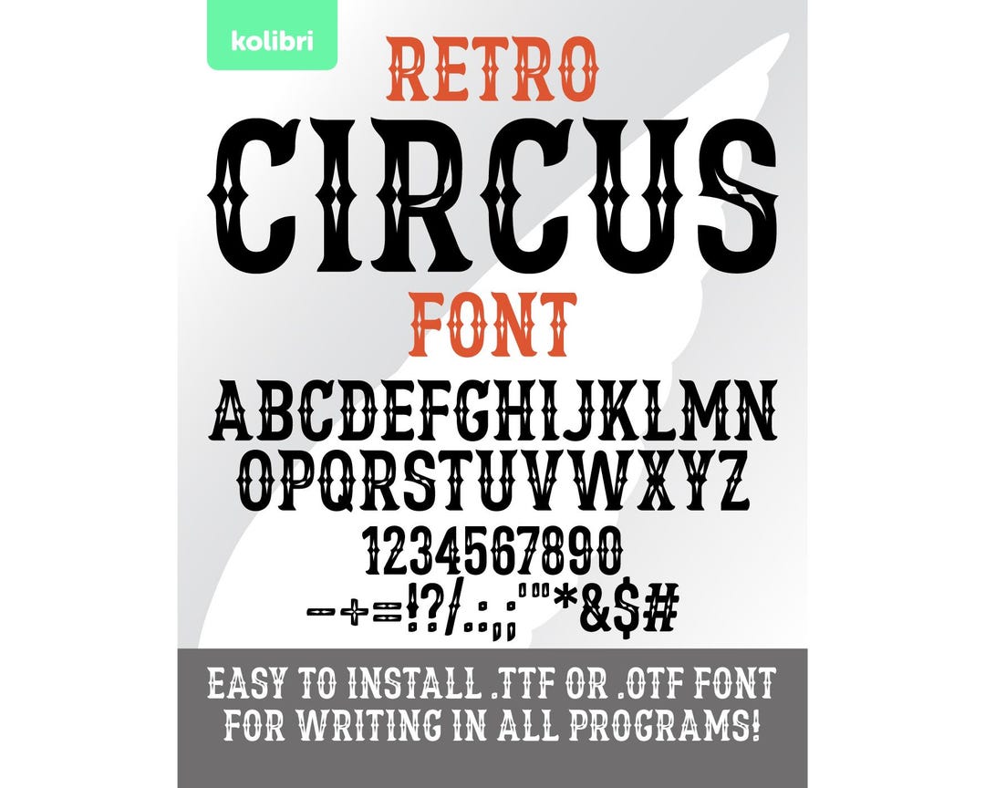 Circus Font Svg – Circus Svg – Carnival Svg – Alphabet Letters Svg ...