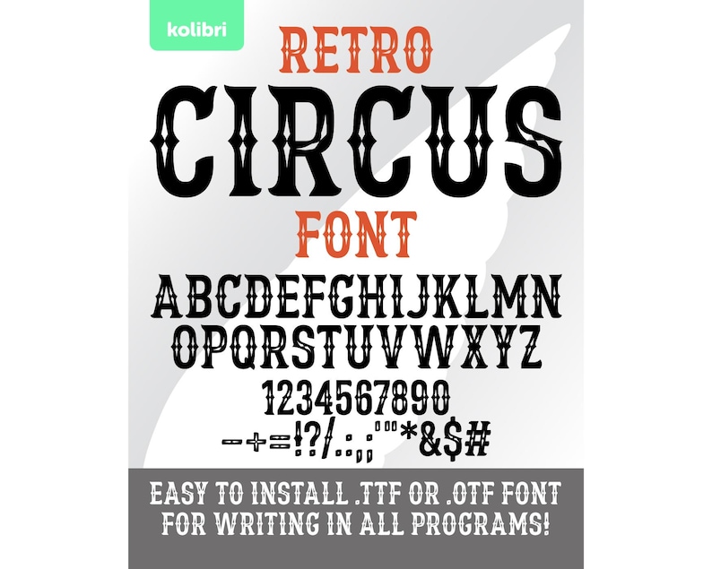 Circus Font Svg – Circus Svg – Carnival Svg – Alphabet Letters Svg ...