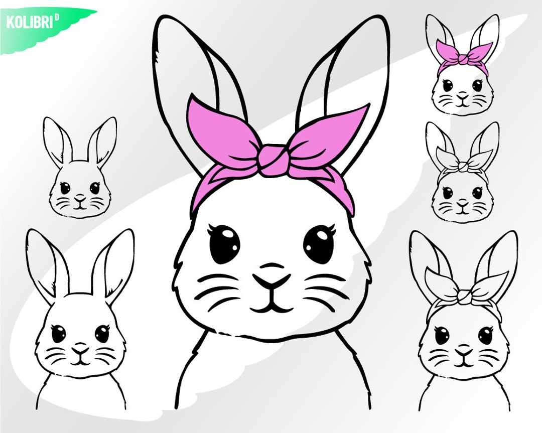 Bunny Bandana Svg Bunny Svg Easter Bunny Svg Rabbit Svg - Etsy