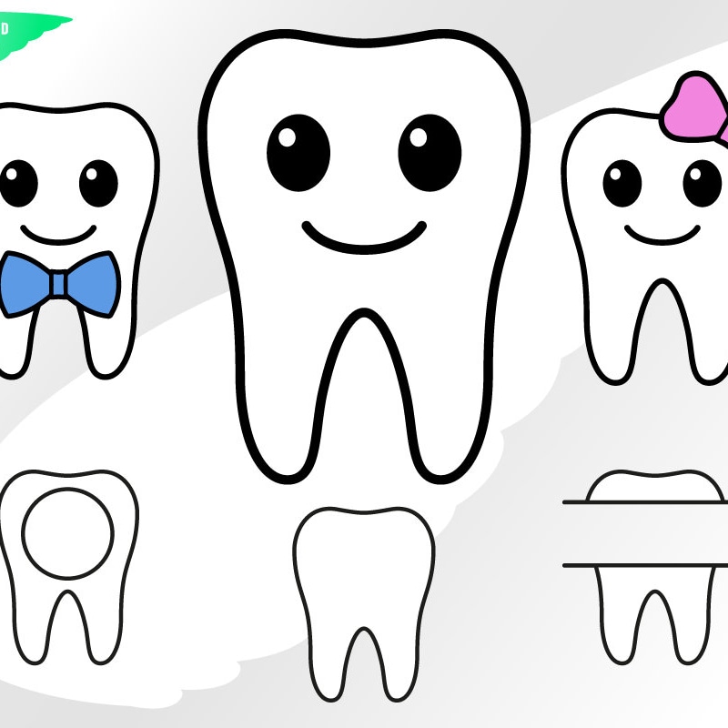 Tooth Svg - Etsy